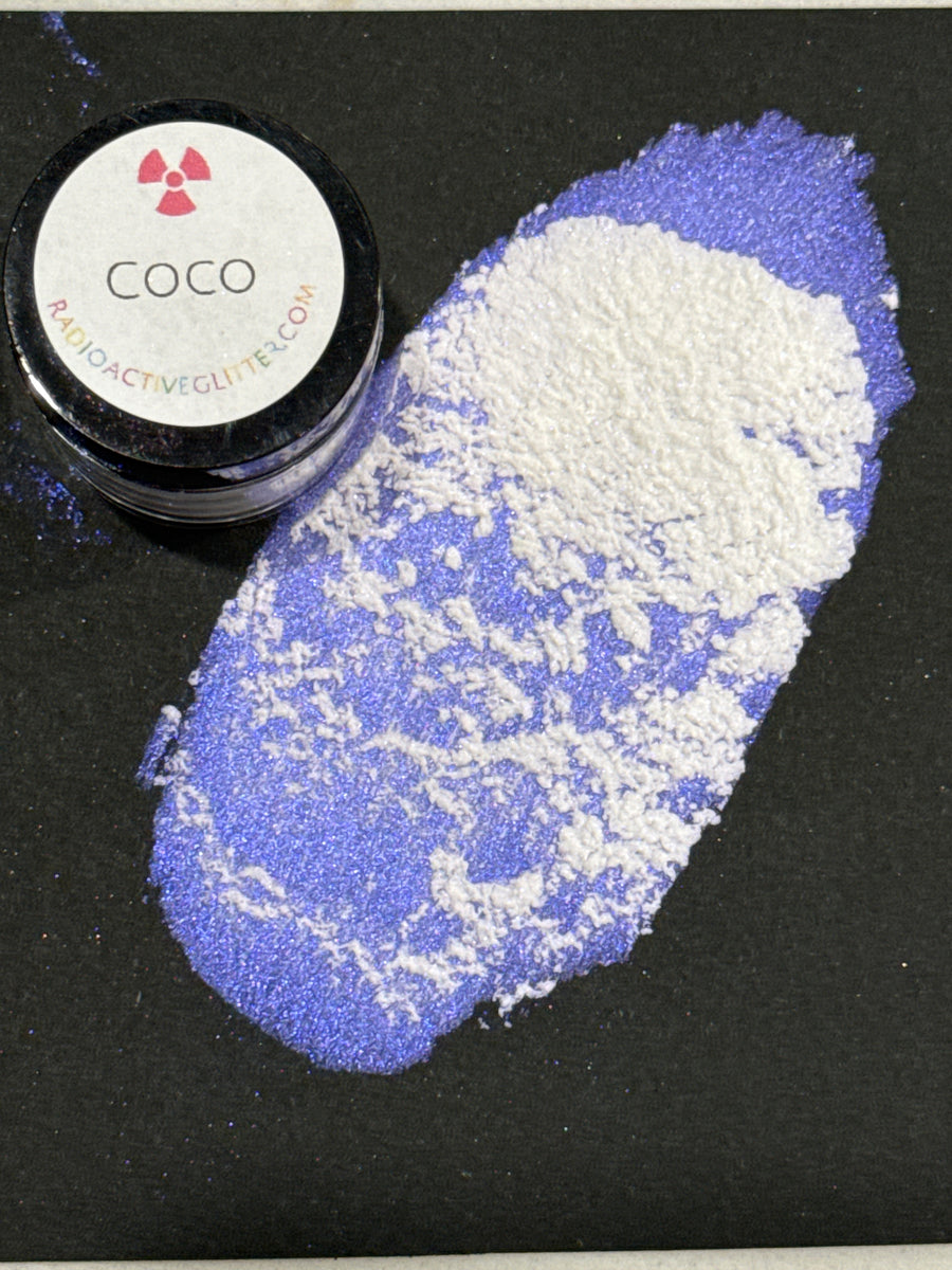G0409.1 Coco Ghost Mica – Radioactive Glitter