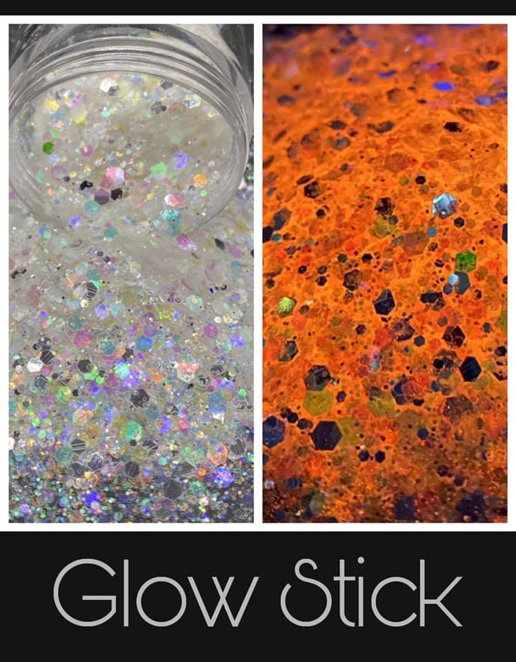 G1173 Glow Stick – Radioactive Glitter