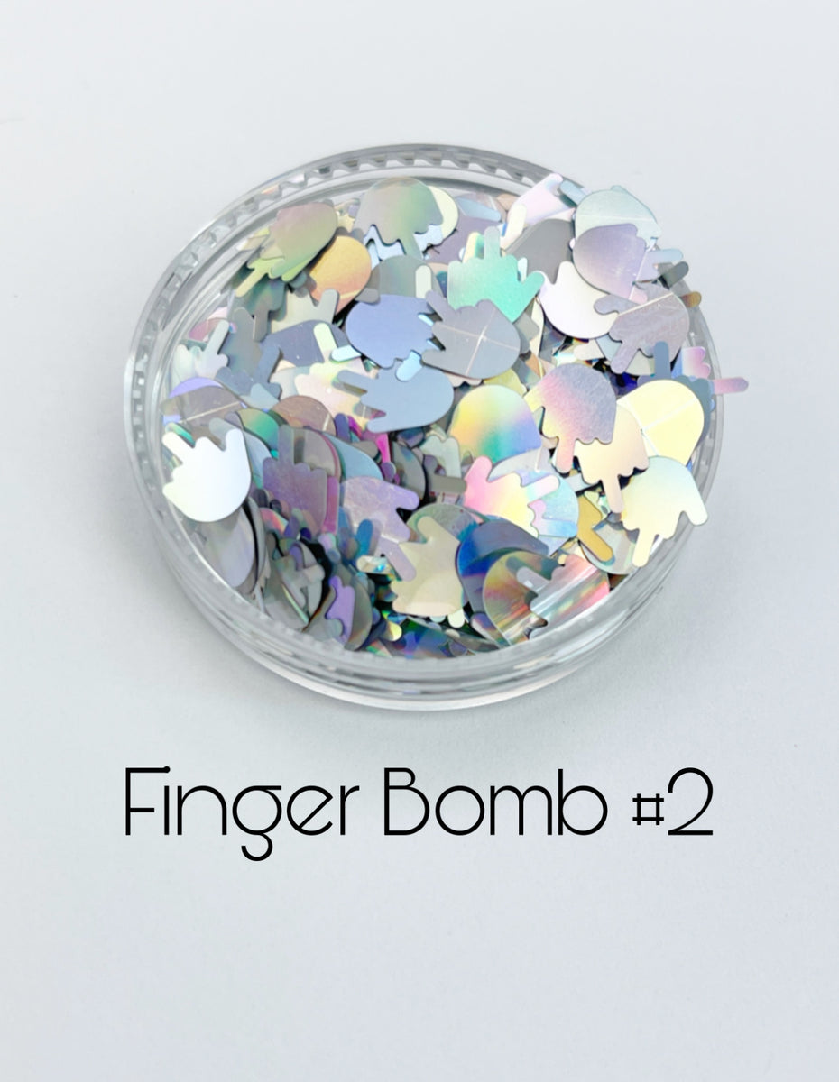 G1025 Finger Bomb #2 – Radioactive Glitter