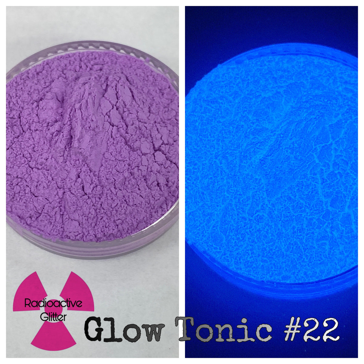 G1168 Glow 22 Tonic – Radioactive Glitter
