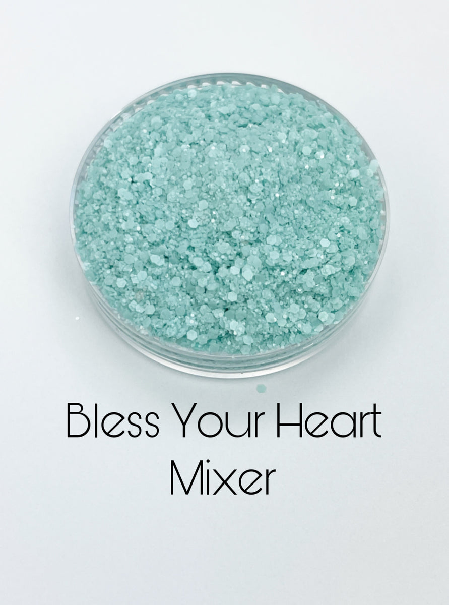 G0738 Bless Your Heart Mixer – Radioactive Glitter