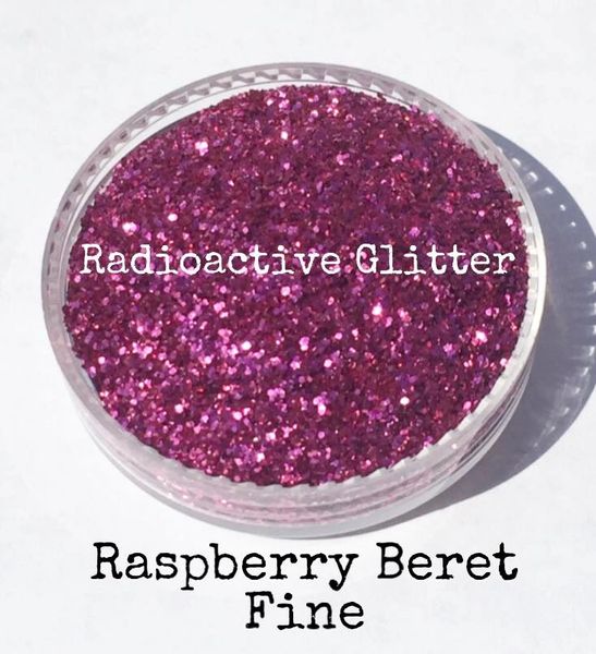 G0199 Raspberry Beret Fine – Radioactive Glitter